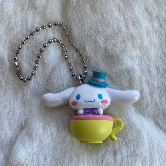 Sanrio | Toys | Cinnamoroll Teacup Keychain Figure Sanrio | Poshmark